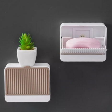 Jual YESTOME Tempat Sabun Batang Tempel Kamar Mandi /Multifunction Bar ...