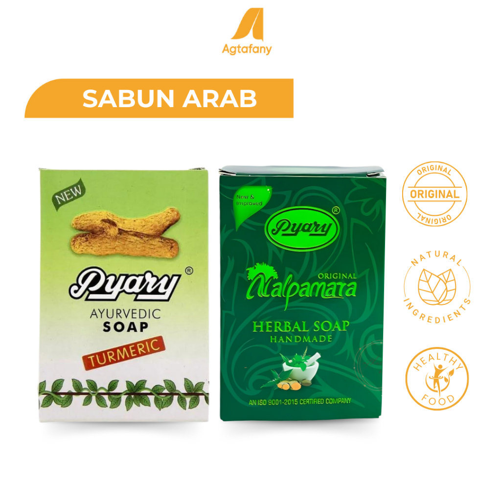 Jual Sabun Arab Pyary 100 % Original Soap Vegetable | Pyary Turmeric ...