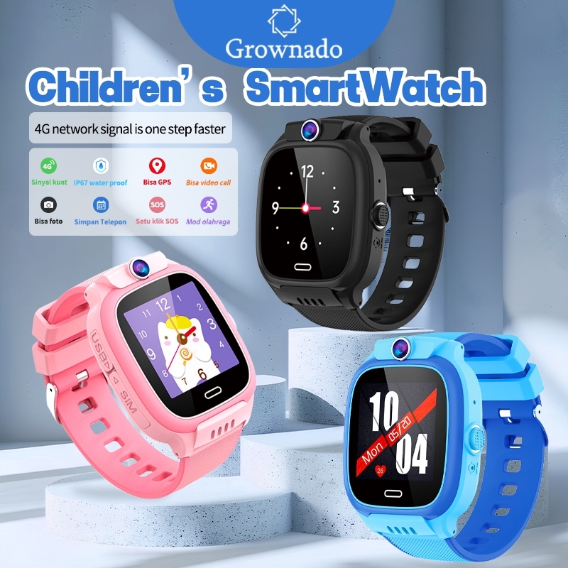 Jual Imo Anti Air Jam tangan anak 4G Vide cal telepon - anak Gps ...