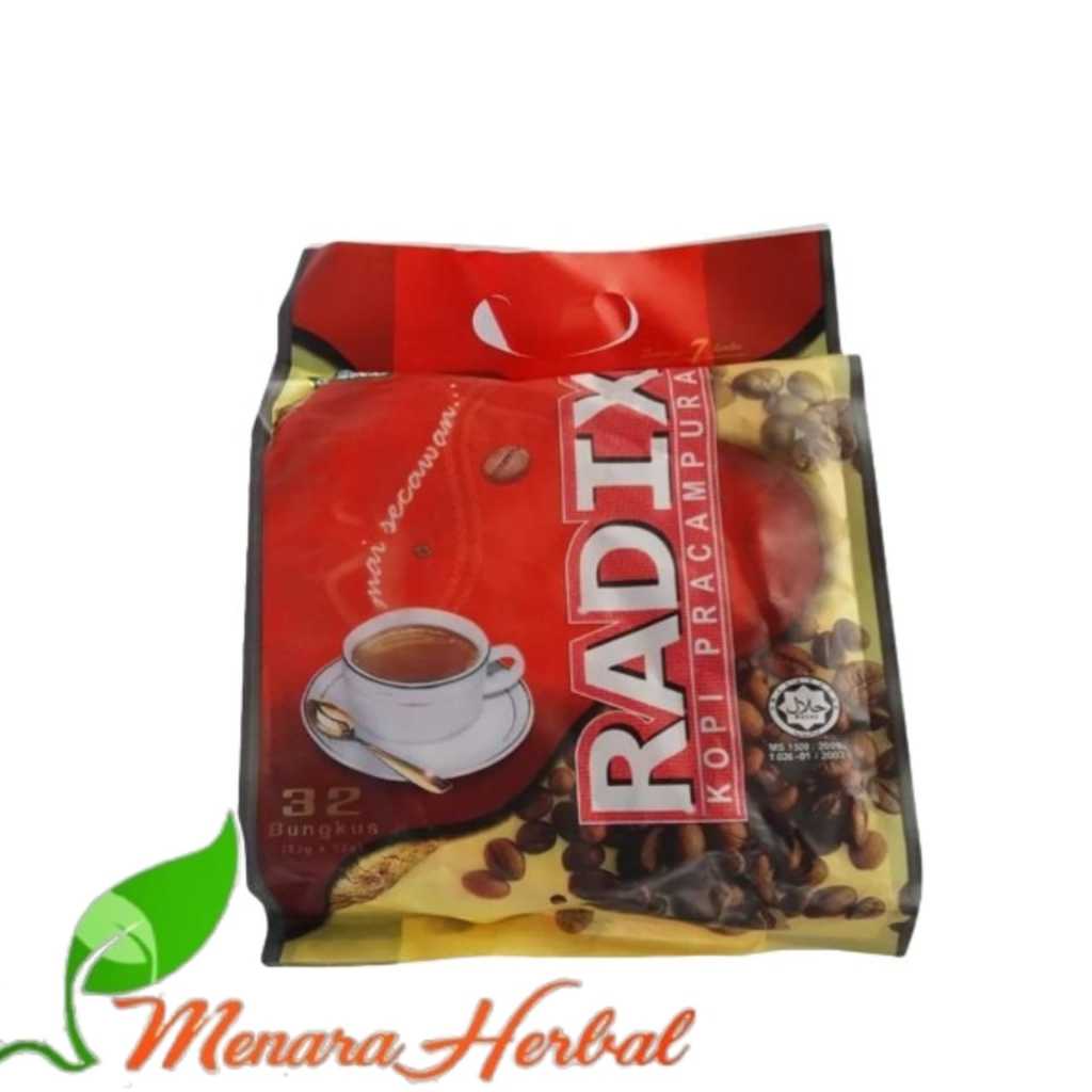 Jual HPA Radix Premix Coffee 32 Sachets ORIGINAL Kopi Herbal Ginseng ...