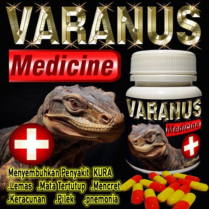Jual VARANUS MEDICINE OBAT PNEUMONIA PILEK TIDAK NAFSU MAKAN LEMAS ...