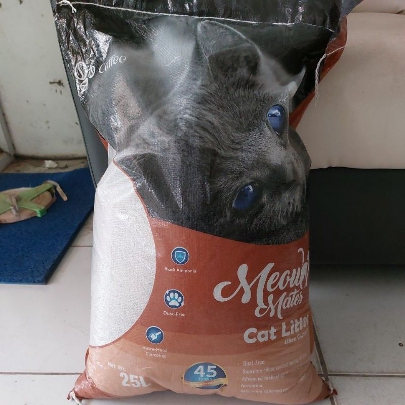 Jual Pasir Meow Mates 25L | Shopee Indonesia