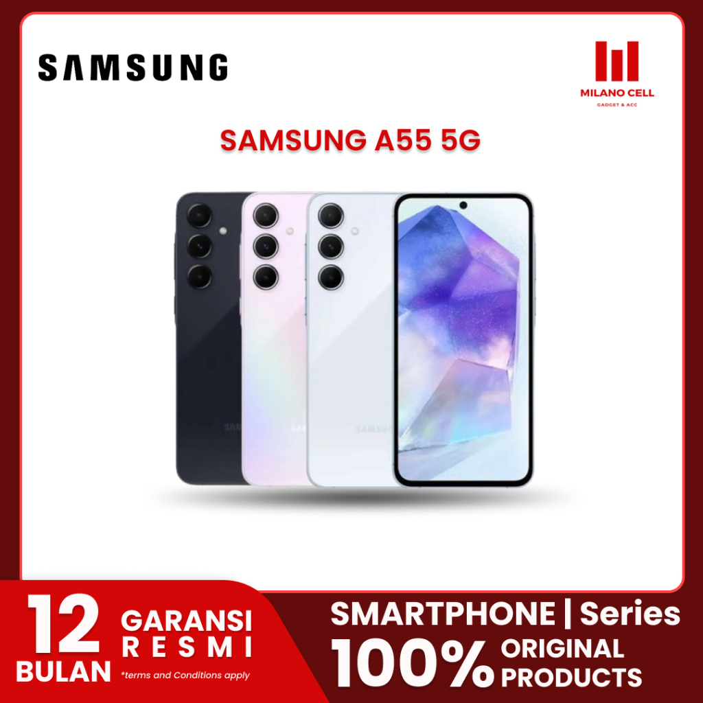 Jual Samsung Galaxy A55 5G 8/256GB & 12/256GB Garansi Resmi Indonesia ...