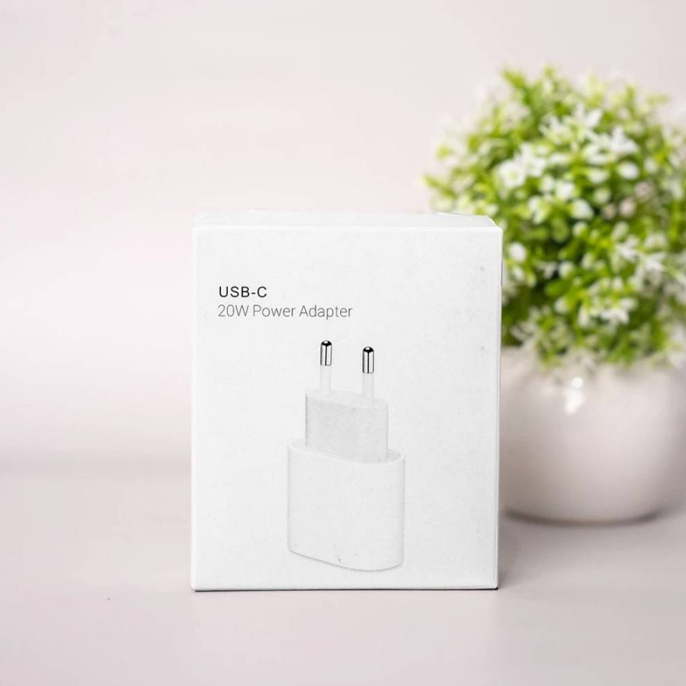 Jual USB-C Power Adapter 20 Watt Pin 2 Garansi 1 Tahun | Shopee Indonesia