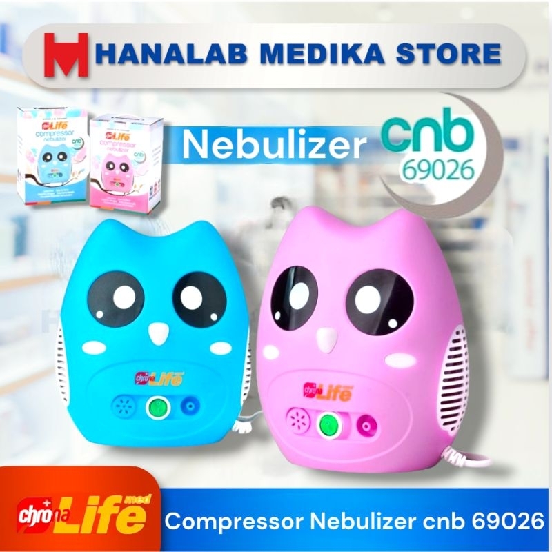 Jual CHRONA LIFE Compressor Nebulizer cnb 69026 | Shopee Indonesia
