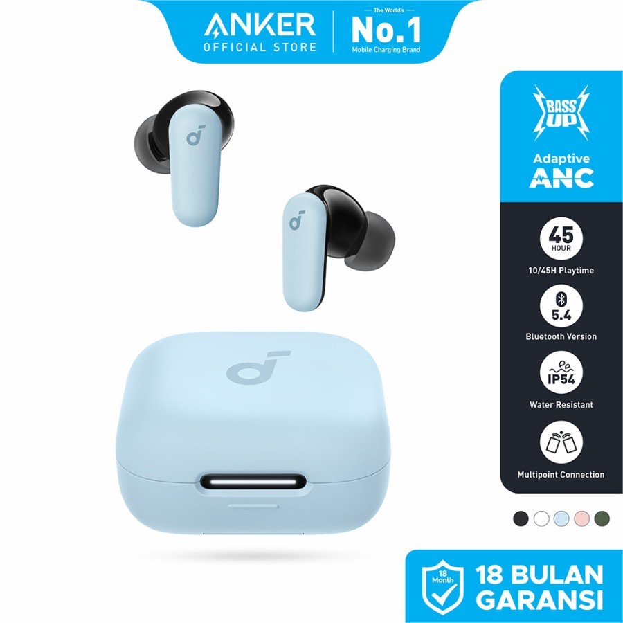 Jual Anker Soundcore R50i NC Adaptive Noise Cancelling ANC TWS - A3959 ...