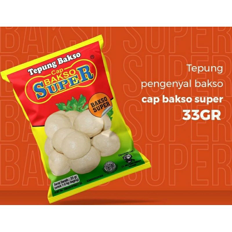 Jual PENGENYAL CAP BAKSO SUPER (33 GR) | Shopee Indonesia