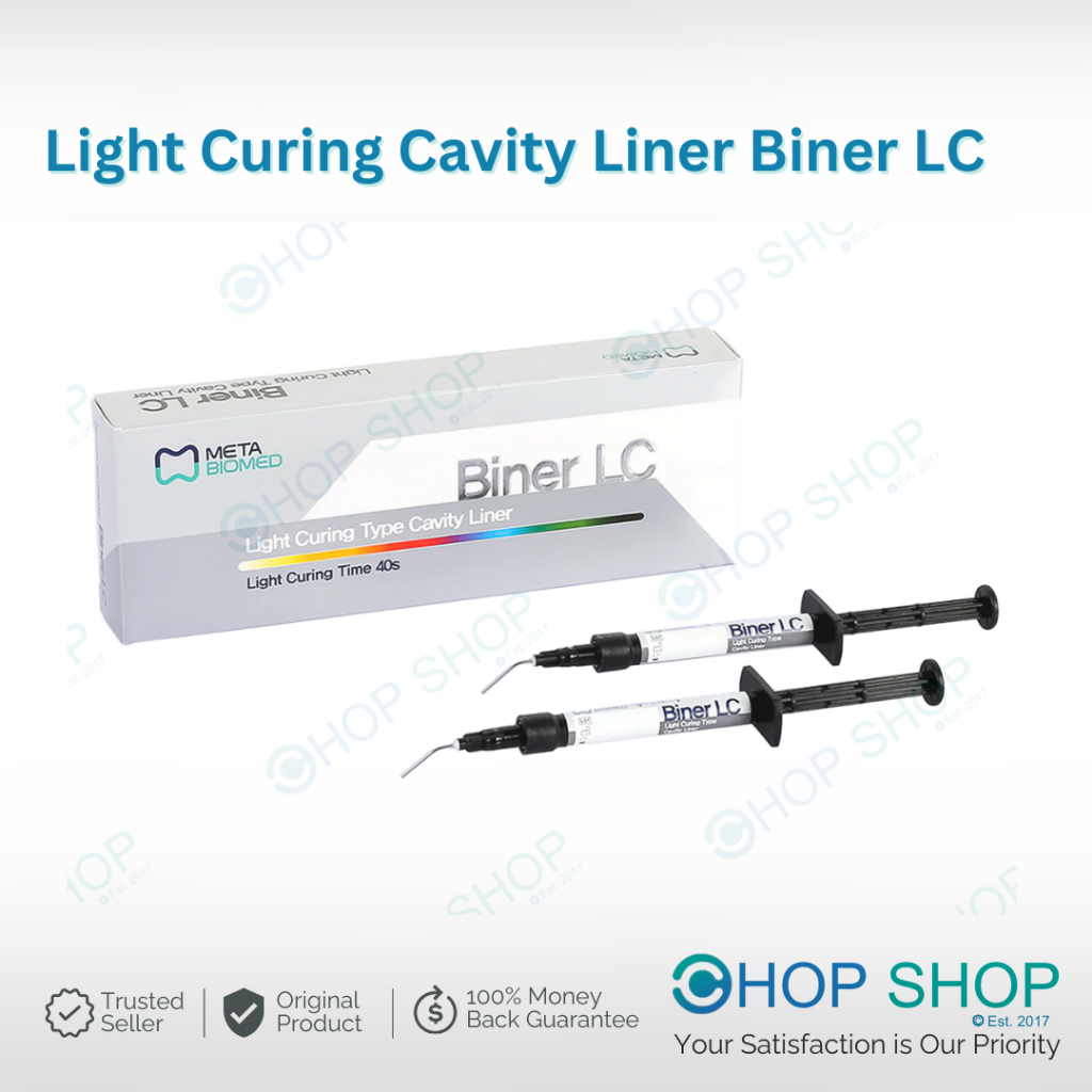 Jual ORIGINAL LIGHT CURE CAVITY LINER BINER LC Pulp Capping | Shopee ...