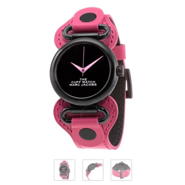 Jual Marc Jacobs Watch The Cuff Pink Jam Tangan Marc Jacobs | Shopee ...