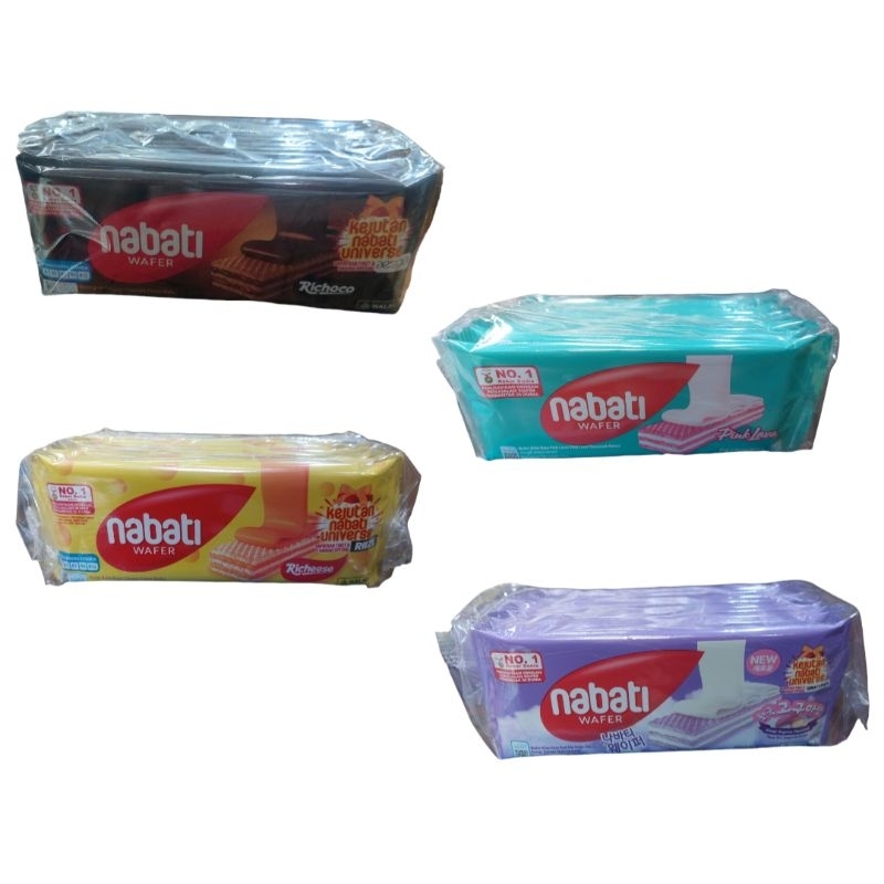 Jual Wafer Nabati Renceng 10 pcs x 16 gram | Shopee Indonesia