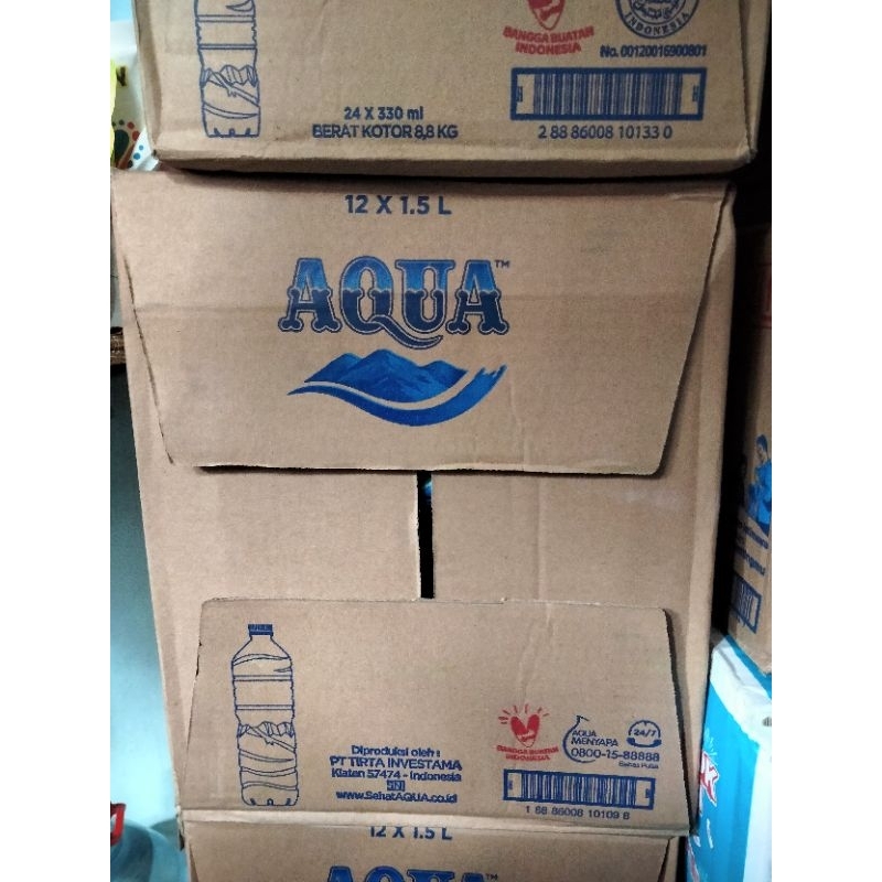 Jual Aqua Botol 1500 ml | Shopee Indonesia