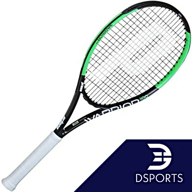 Jual Prince Warrior 100 265 G 16x19 265Gr 16 x 19 Black Green ( Racket ...