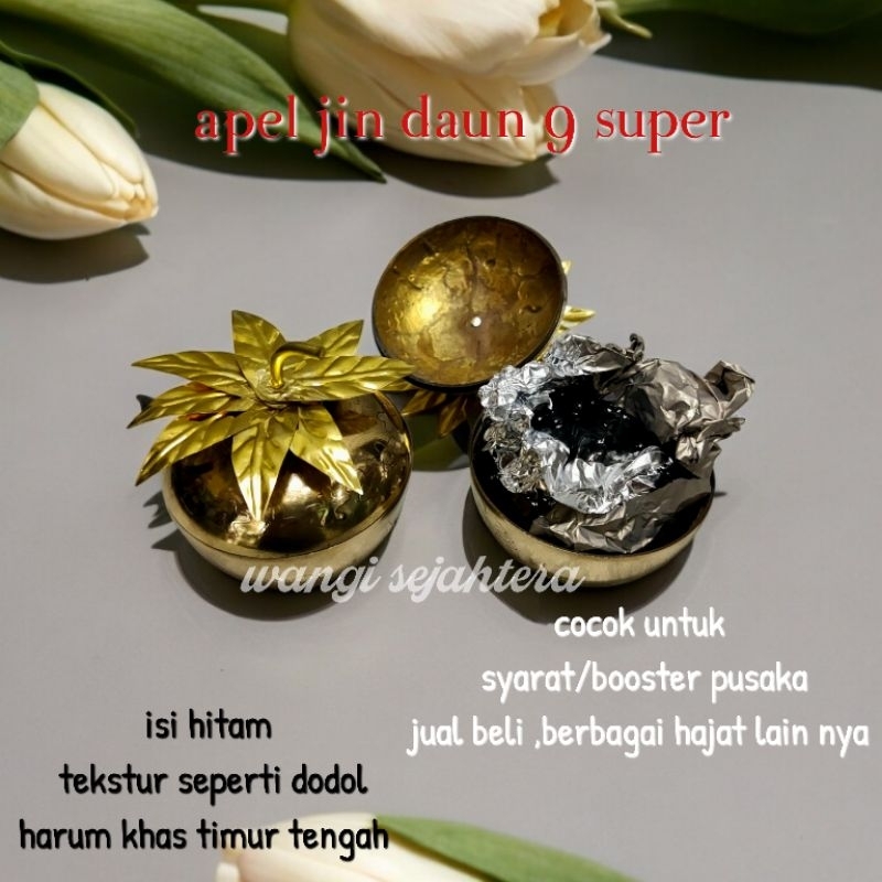 Jual apel jin daun 9 super | Shopee Indonesia