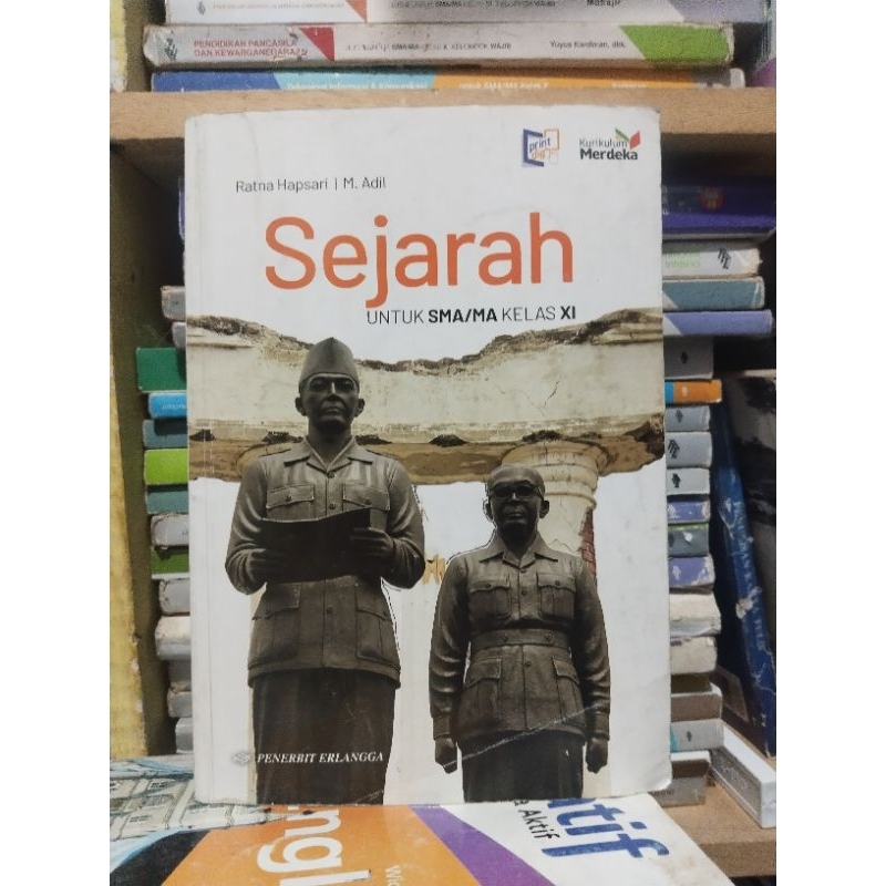 Jual buku sejarah kelas 11/XI/2 sma/ma erlangga kurmer kurikulum merdeka | Shopee Indonesia