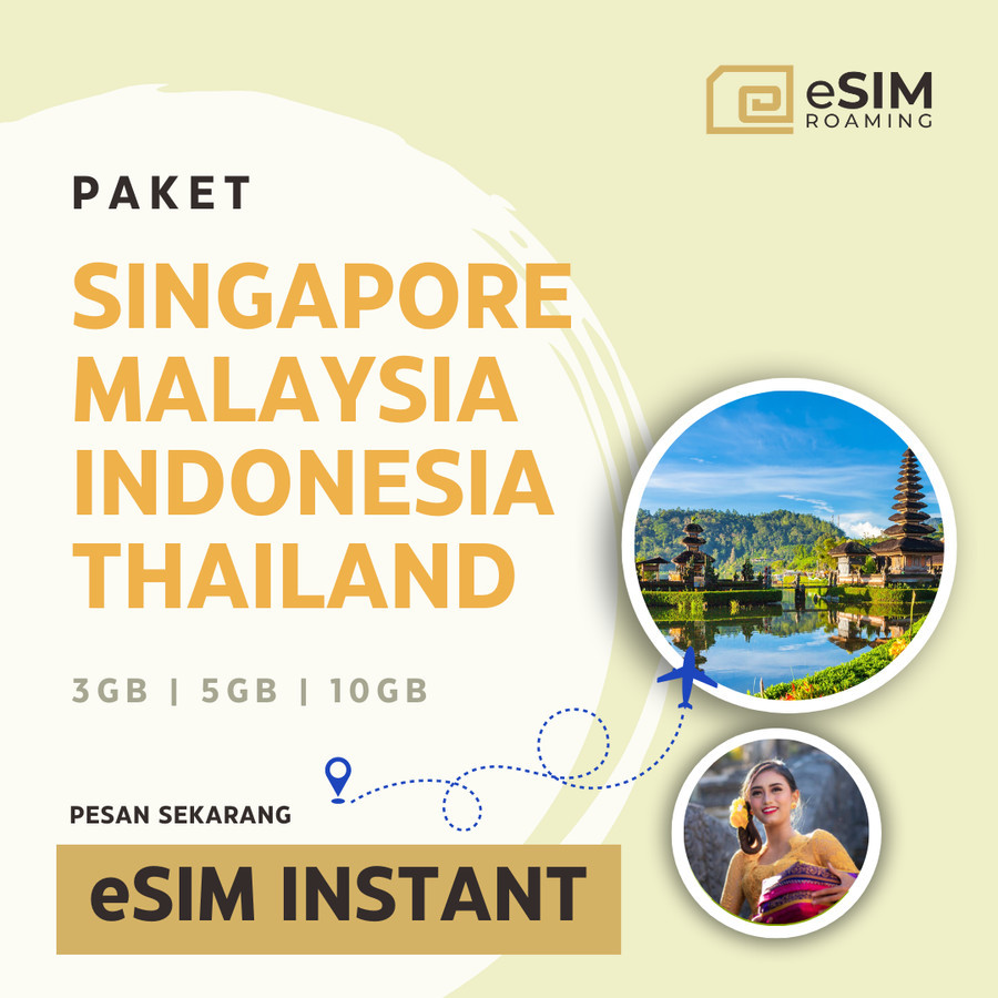 Jual eSIM e SIM Travel Singapore Malaysia 3GB 5GB 10GB not Digitravel Asia Indonesia | Shopee ...
