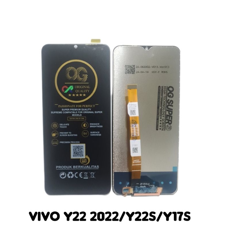 Jual LCD TS TOUCHSCREEN VIVO Y22 2022/Y22S/Y17S FULLSET | Shopee Indonesia