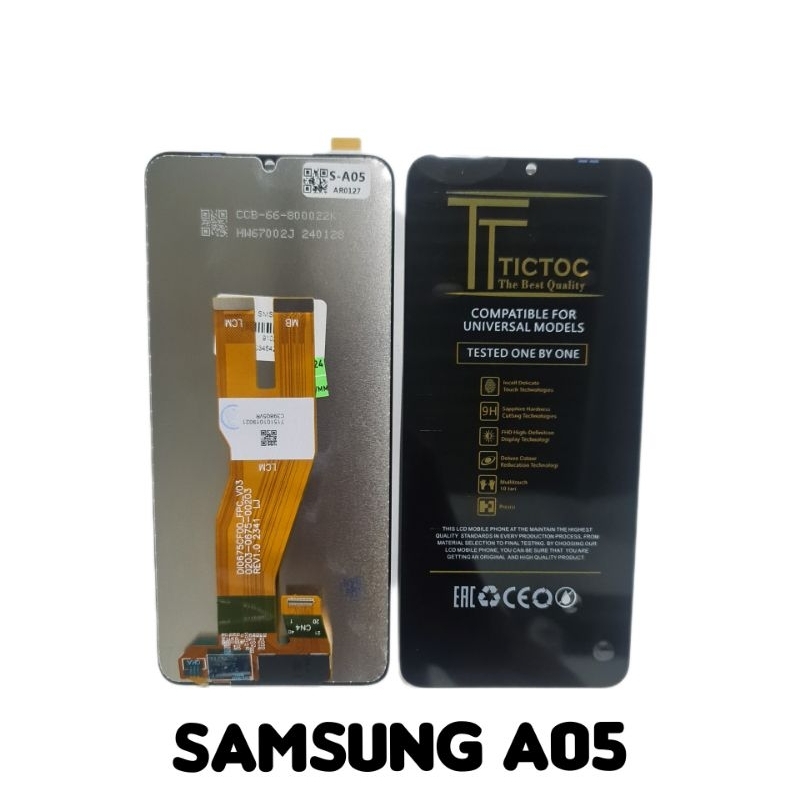 Jual LCD TS TOUCHSCREEN SAMSUNG A05/A055F FULLSET | Shopee Indonesia