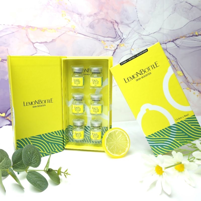Jual LEMON BOTTLE Skin Booster Whitening Flek Hitam Anti ...