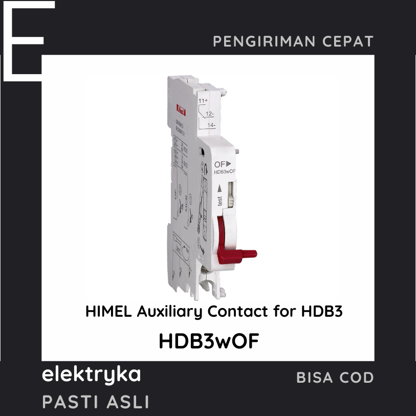Jual HIMEL Auxiliary Contact untuk MCB seri HDB3 - HDB3wOF | Shopee Indonesia