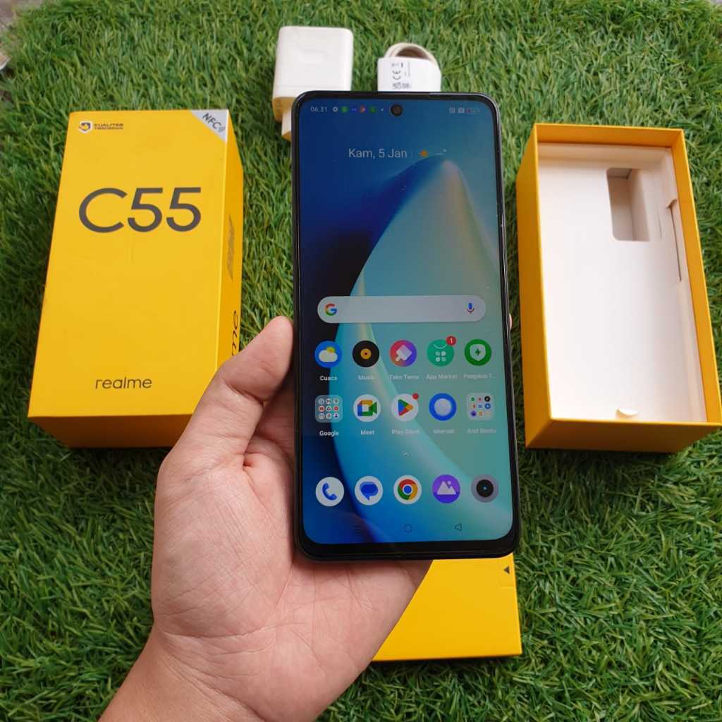 Jual REALME C55 SECOND 6/128GB & 8/256GB HP SECOND HP SEKEN HP BEKAS HP ...