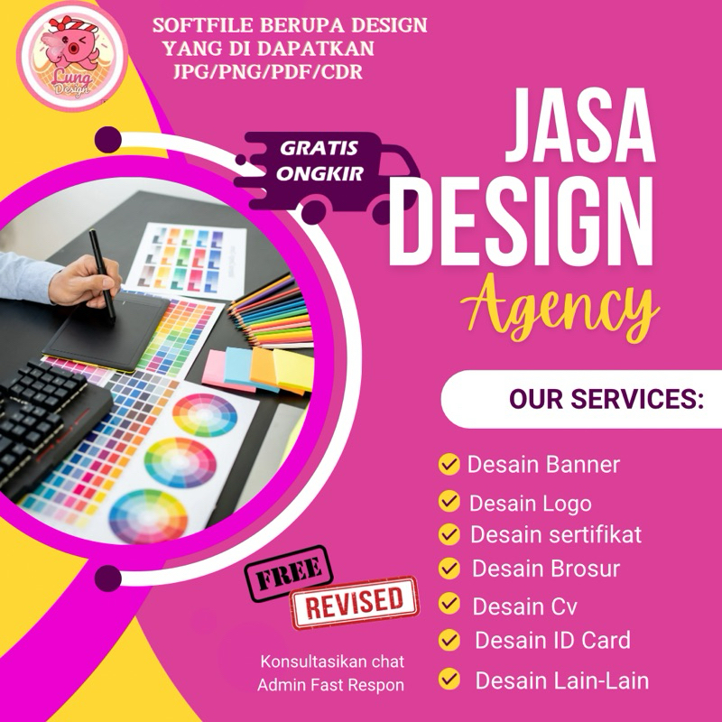 Jual JASA DESAIN BANNER / STIKER / UNDANGAN / POSTER / CV / DLL / JASA ...