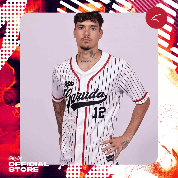 Jual Garuda Store - Baseball Shirt Kita Garuda Putih | Shopee Indonesia