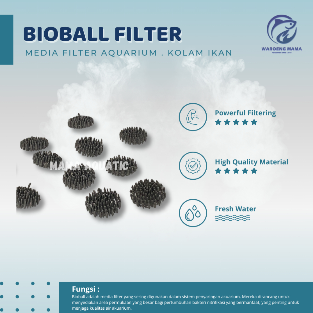Jual Bioball Spike Media Filter Aquarium Kolam Ikan Aquascape Bio Ball ...