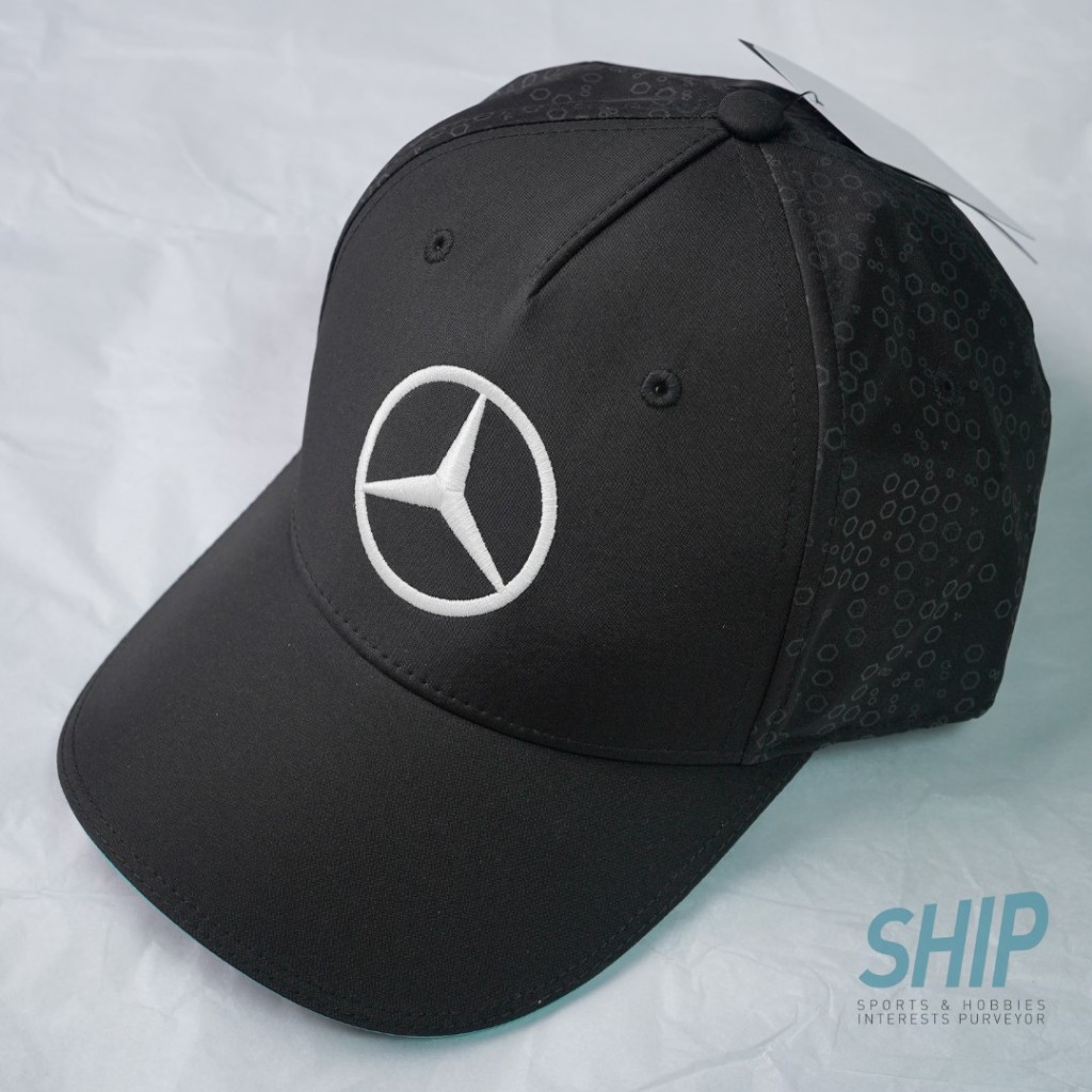 Jual Topi Mercedes AMG Petronas team cap black hitam 2024 F1 original ...