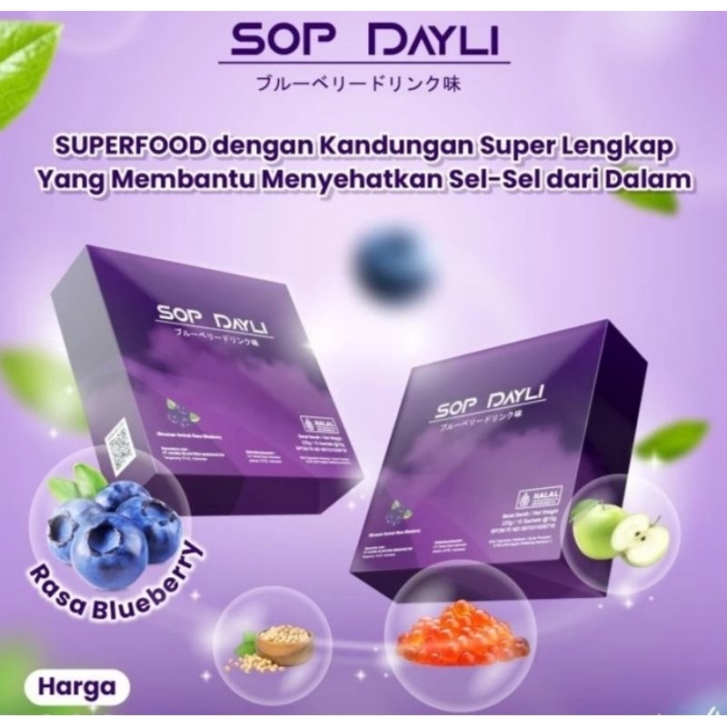 Jual SOP DAYLI || Salmon Ovary Peptide 1 Box | Shopee Indonesia