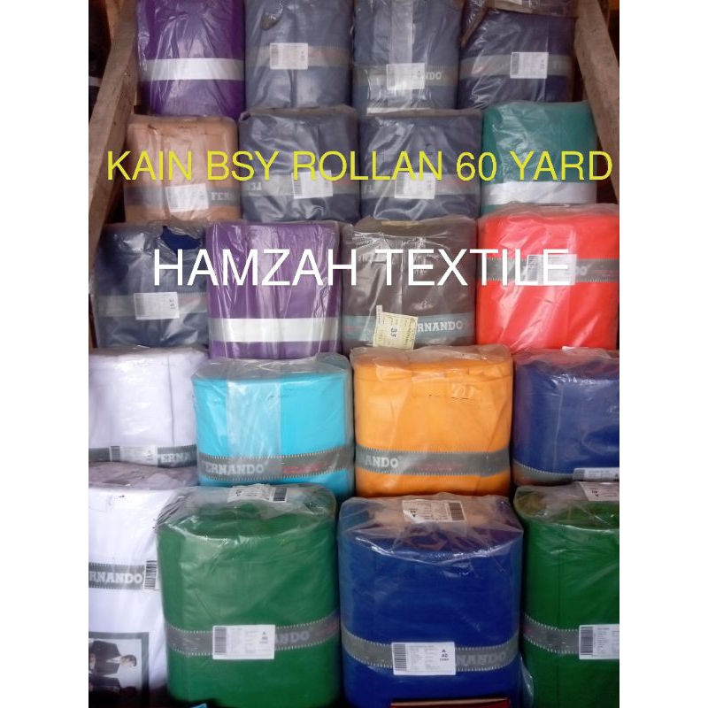 Jual KAIN BSY ROLLAN ISI 40 YARD | Shopee Indonesia