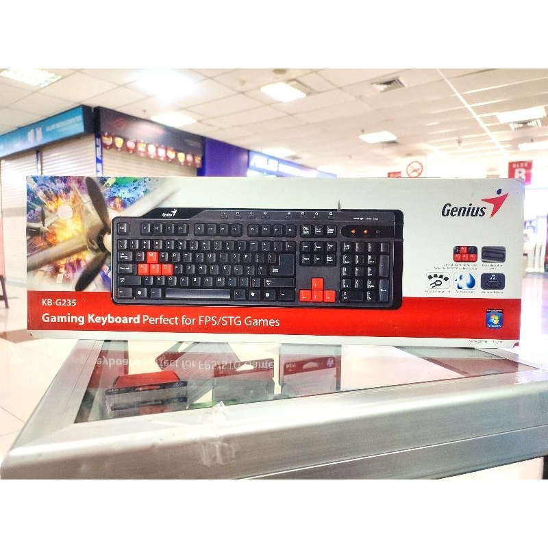 Jual Keyboard Genius Gaming KB-G235 USB [ SALE ] | Shopee Indonesia
