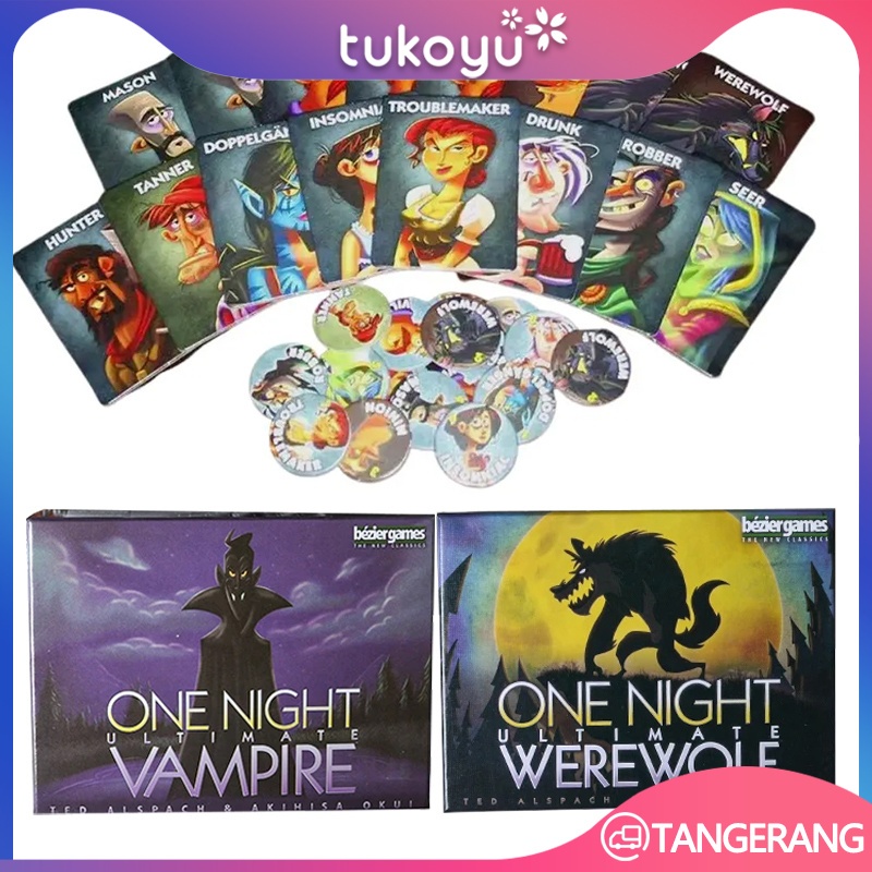 Jual Werewolf Ultimate Original Card Game/Board Game Werewolf/Kartu ...