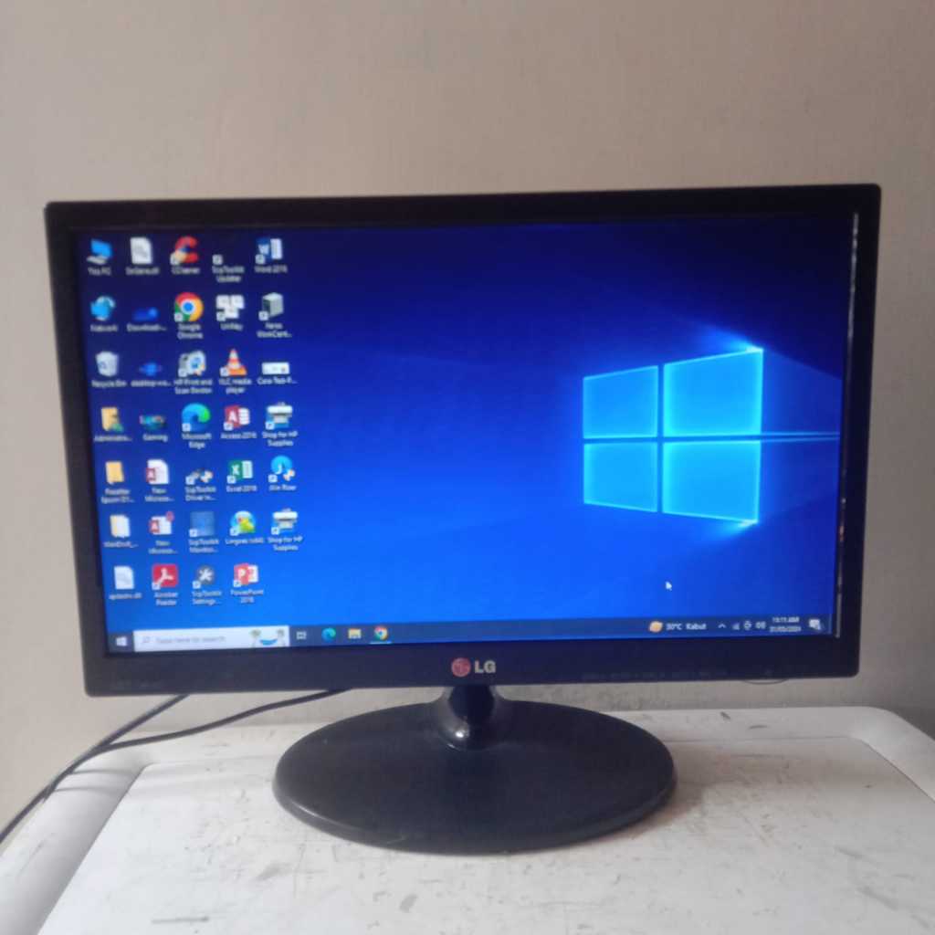Jual lcd monitor lg flatron 19en33s-b 19inch minus | Shopee Indonesia