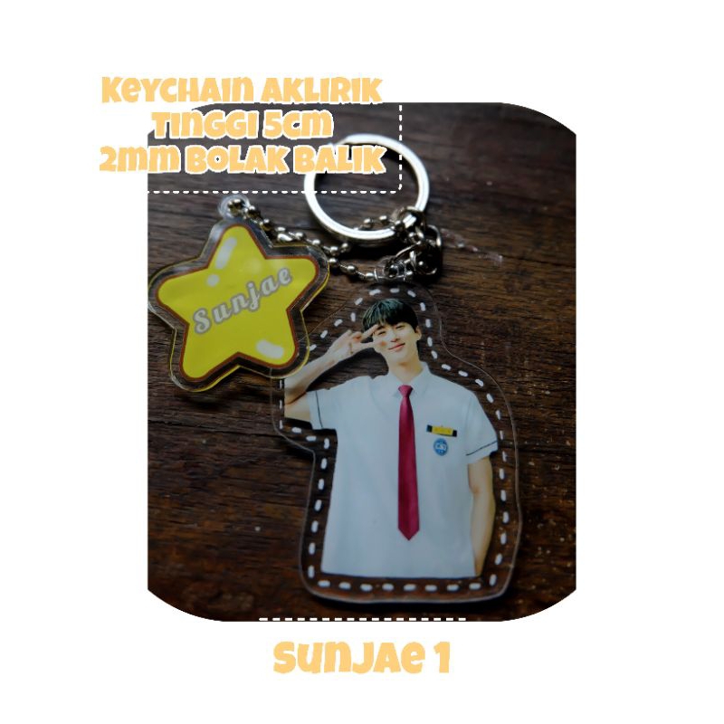 Jual gantungan kunci Ryu Sun Jae Lovely Runner | keychain Sunjae Lovely ...