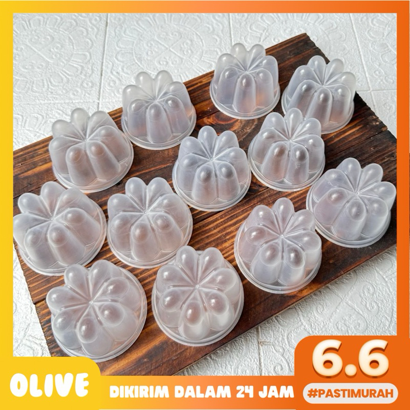 Jual (12 pcs) Cetakan Putu ayu kekinian viral / mini puding / kue / murah | Shopee Indonesia