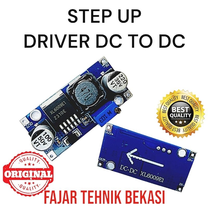 Jual MODUL KIT STEPUP STEP UP DC 4A XL6009 BOOST CONVERTER | Shopee ...