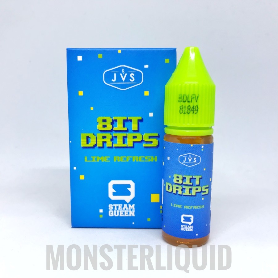 Jual SALT 8IT DRIPS LIME REFRESH BY JVS 30MG 15ML BIT DRIPS | Shopee ...