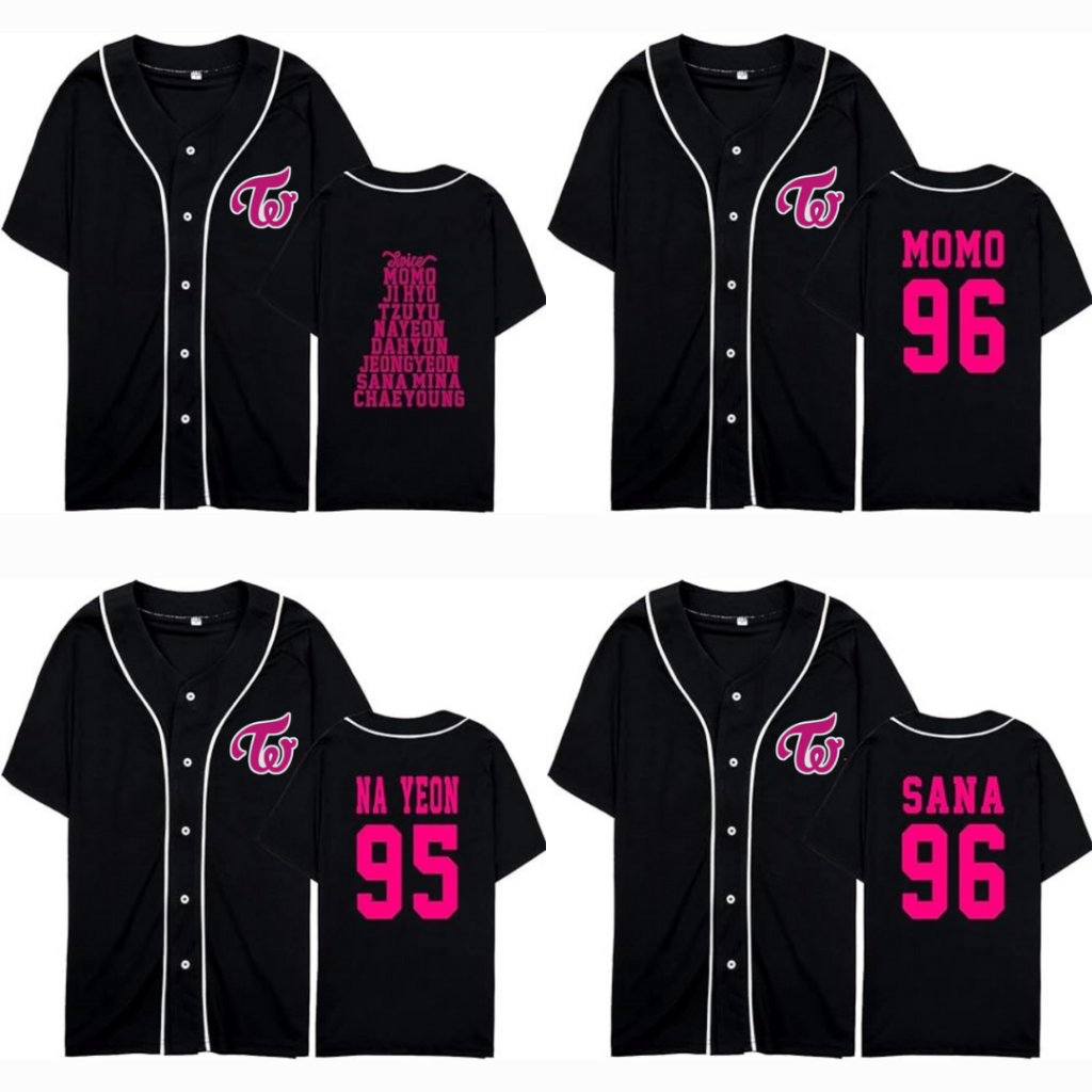 Jual Jersey twice baseball kpop baju korean chaeyoun jeongyeon nayeon ...