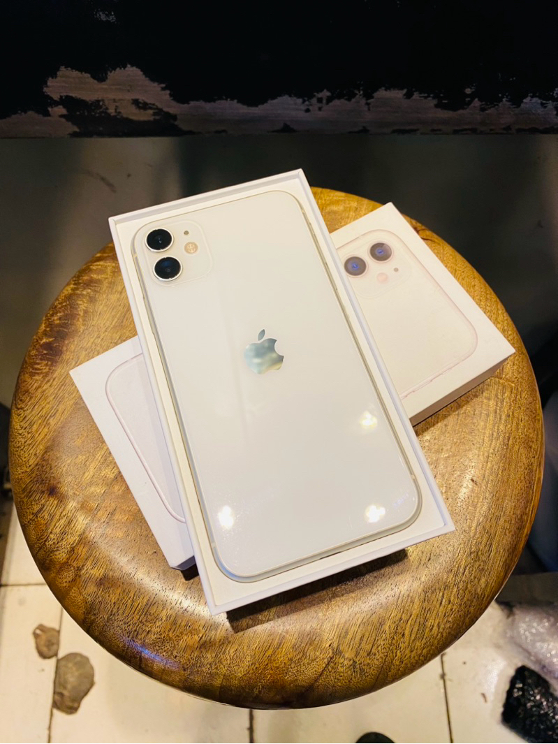 Jual iphone 11 64gb ex ibox white | Shopee Indonesia