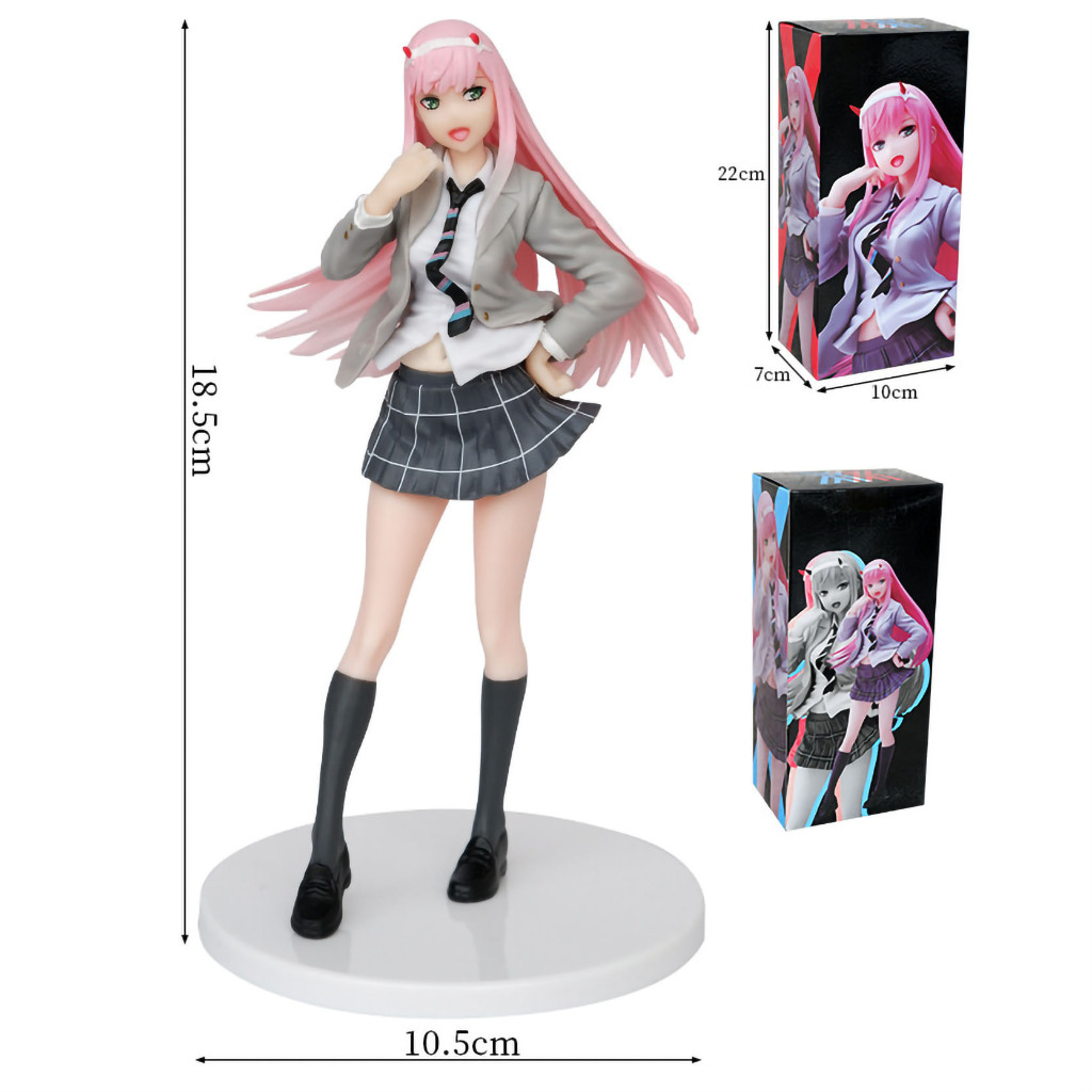 Jual Darling In The Franxx Zero Two School Bunny Girl Action Figure ...