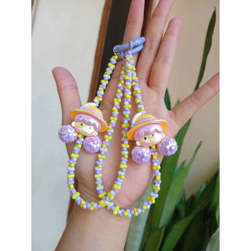 Jual strap phone manik kacang molinta series | Shopee Indonesia