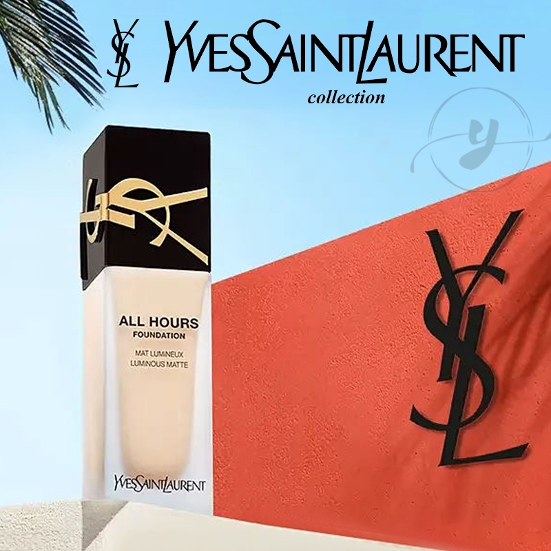 Jual 【100%ORI】YSL All Hours Foundation 25ml Natural Luminous Matte Finish Foundation Spf 39 Pa ...