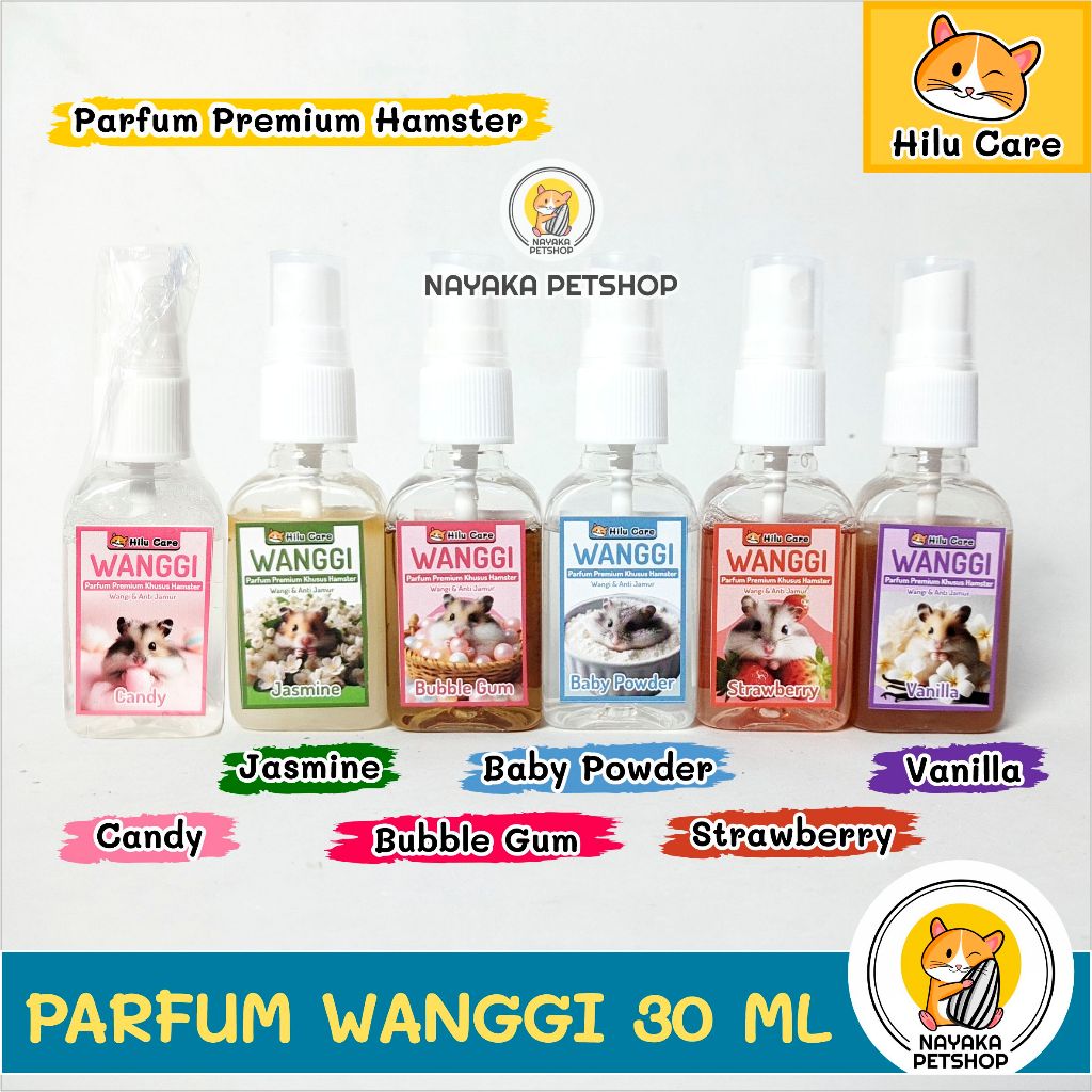 Jual Wanggi 30 ml Parfum Hamster Premium Pewangi Sugar Glider Kucing Minyak Wangi Marmut Kelinci ...
