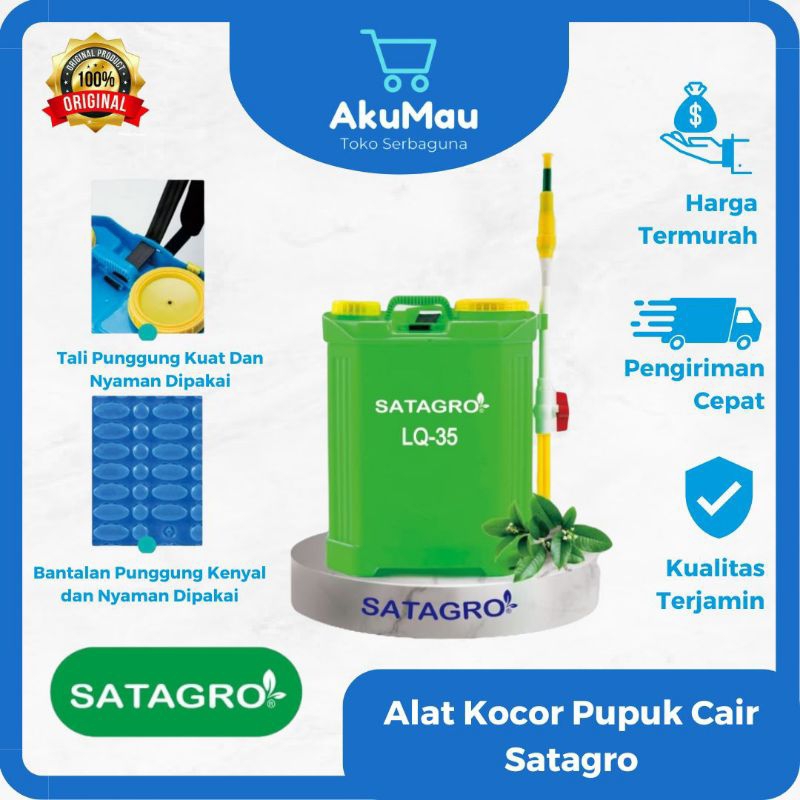 Jual Alat Kocor Pupuk Cair Satagro LQ-35 | Shopee Indonesia