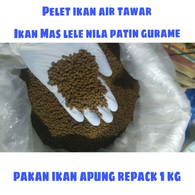 Jual Pelet ikan nila/ pelet ikan mas gurame lele / pelet ikan air tawar ...