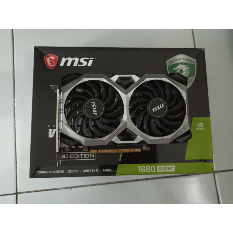 Jual VGA GTX 1660 super MSI | Shopee Indonesia