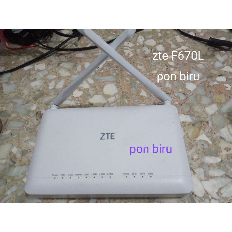 Jual ZTE F670L gpon ont wifi router | Shopee Indonesia