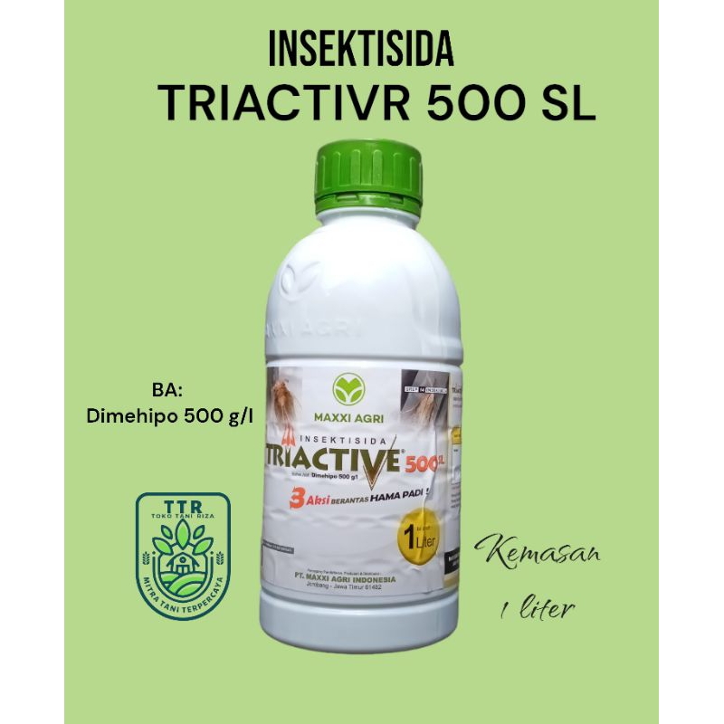 Jual INSEKTISIDA TRIACTIVE 500 SL KEMASAN PABRIK 1 LITER | Shopee Indonesia