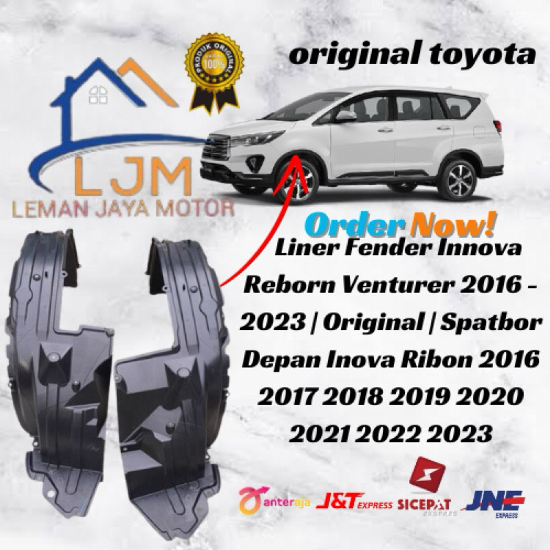 Jual Liner Fender Innova Reborn Venturer 2016 - 2023 | Original | Spatbor Depan Inova Ribon 2016 ...