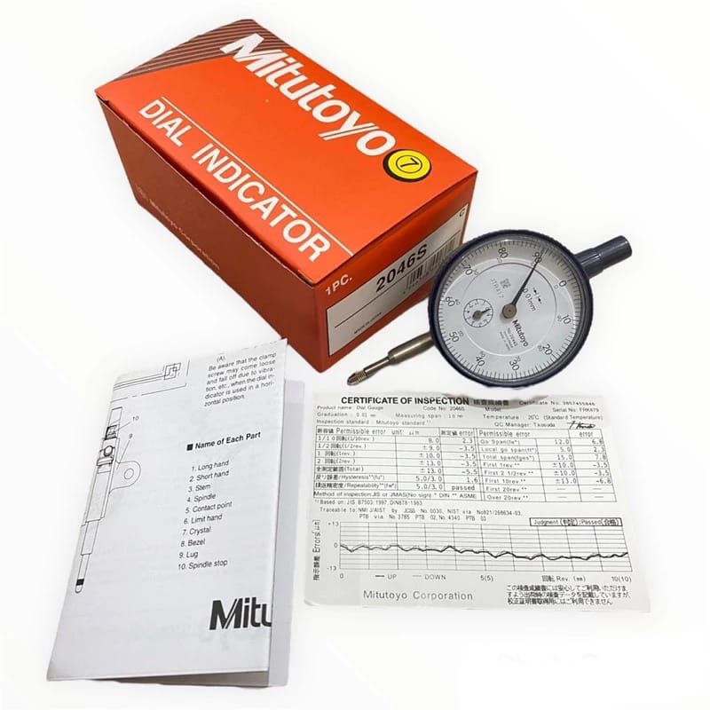 Jual MITUTOYO Dial indicator 2046s Baru | Shopee Indonesia
